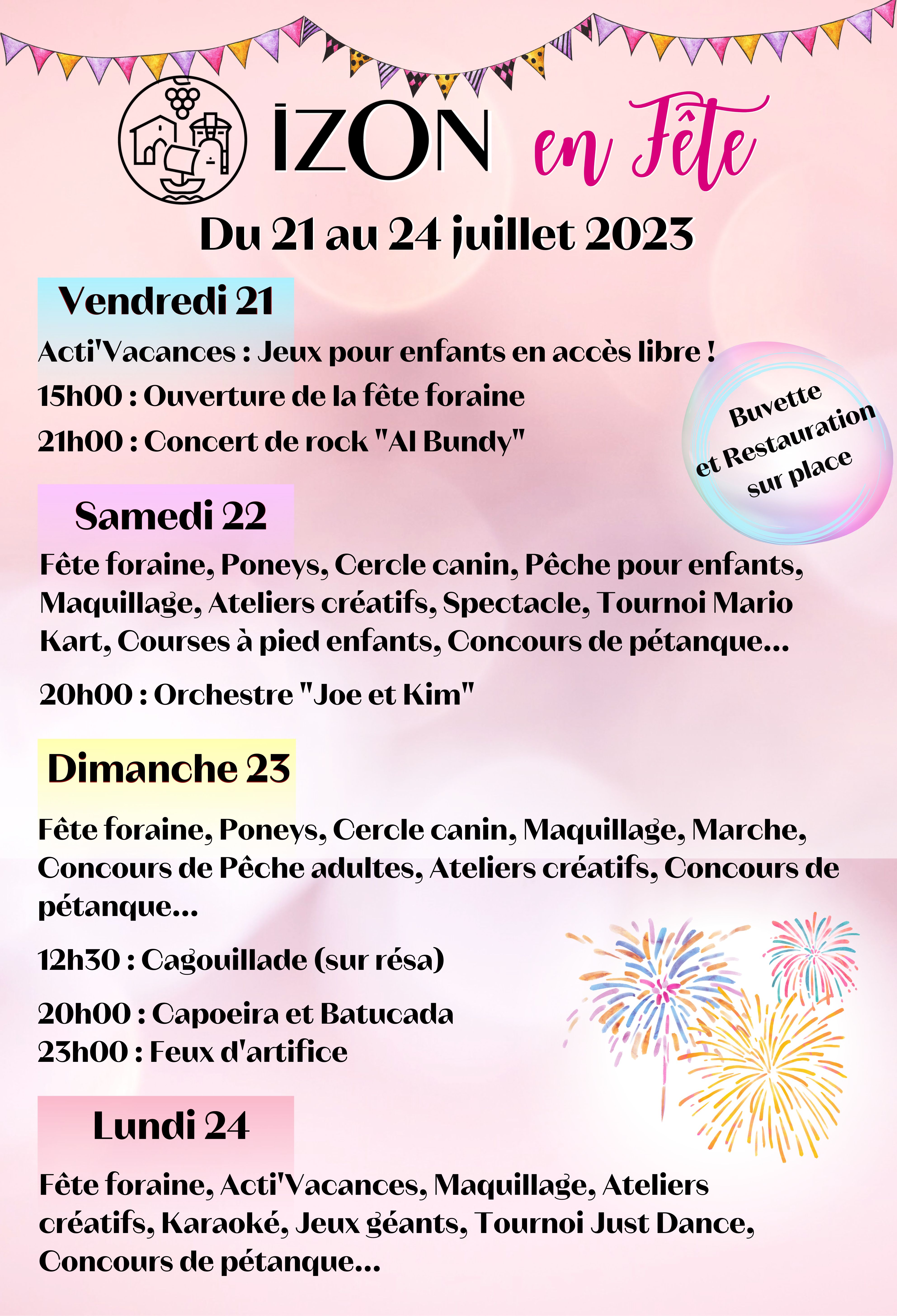 IZON EN FÊTE 🥳 - Mairie Izon